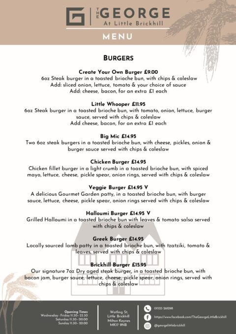 Main Menu | The George
