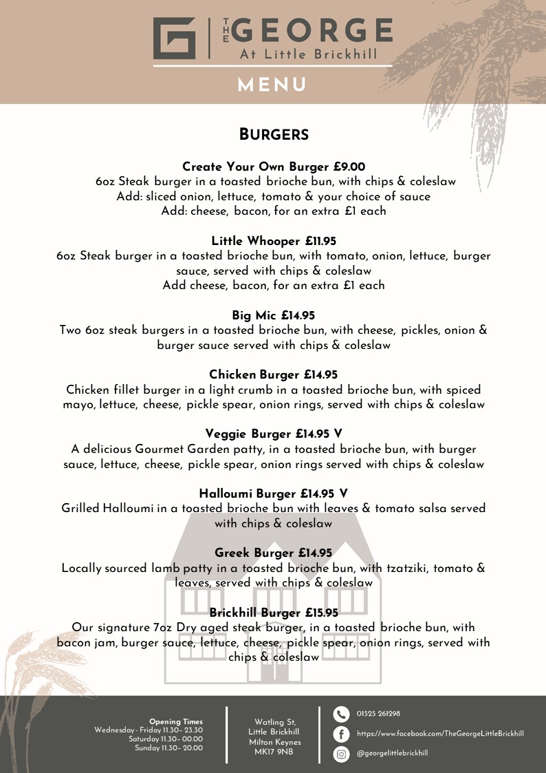 Main Menu | The George